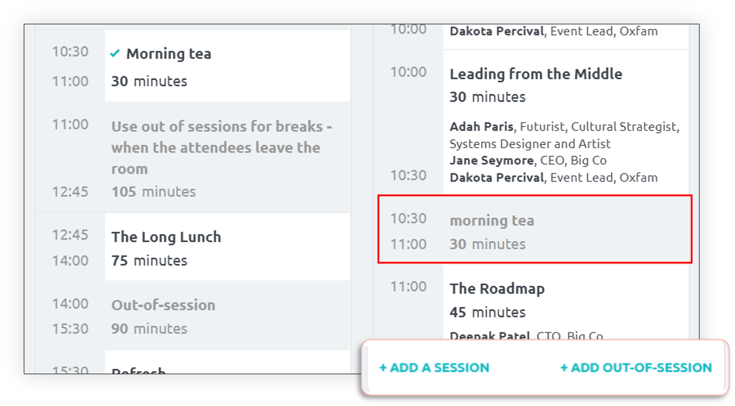 Building your program in Joi